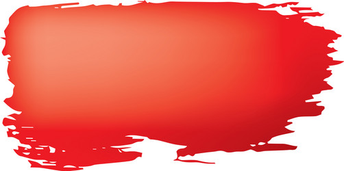 Red paint ink brush stroke line Royalty Free Vector Image