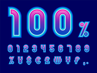 Modern Numbers Vector Images (over 270,000)