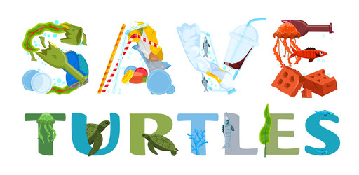 Save the Turtle Vector Images (over 510)