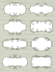 Set of special hand draw labels and banners Vector Image