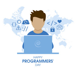 Happy Programmer Day Vector Images (71)