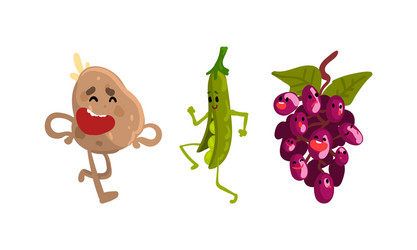 Dancing Vegetables Vector Images (over 1,400)