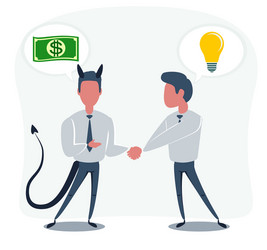 Evil Contract Vector Images (over 120)