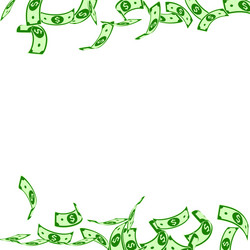 Dollar Bills Falling Vector Images (over 2,100)