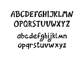 Sloppy Font Vector Images (over 240)