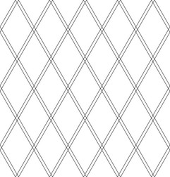 Seamless retro pattern with diamonds Royalty Free Vector