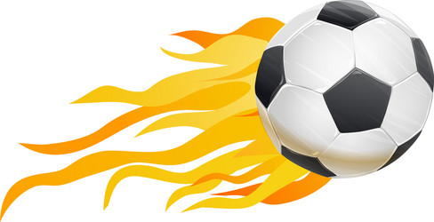 Soccer Ball Flames Vector Images (over 1,000)