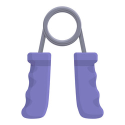 Arm hand grip icon cartoon gym training Royalty Free Vector