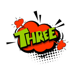 Comic Numbers Vector Images (over 9,000)