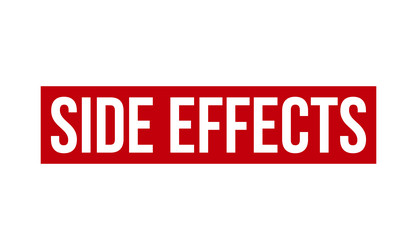 No side effects rubber stamp seal Royalty Free Vector Image