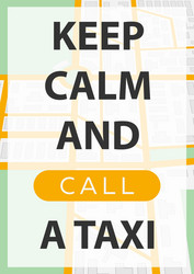 Poster taxi service car flat Royalty Free Vector Image