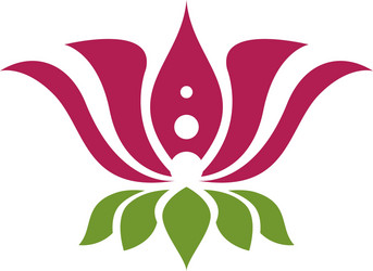 Lotus logo template Royalty Free Vector Image - VectorStock