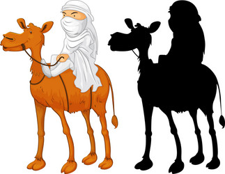 Cartoon camel Royalty Free Vector Image - VectorStock