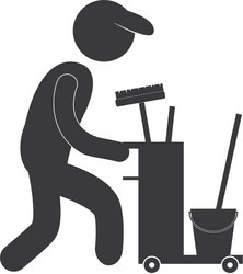 Stick Figure Cleaning Vector Images (over 1,000)