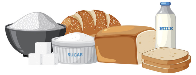 Carbs Cartoon Vector Images (over 1,200)