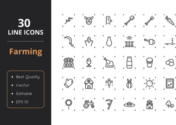 Farmer Line Icon Vector Images (over 14,000)