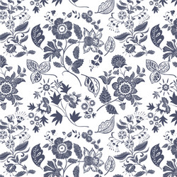 Floral print Royalty Free Vector Image - VectorStock