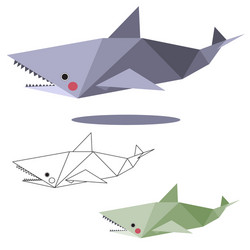 Polygon Shark Vector Images (over 210)