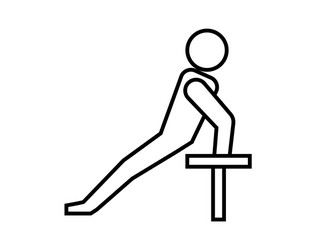 Tricep Dip Vector Images (over 110)