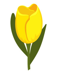 Yellow flower icon Royalty Free Vector Image - VectorStock