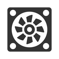 Extractor fan icon Royalty Free Vector Image - VectorStock