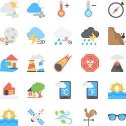 Meteorological disaster or extreme weather Vector Image