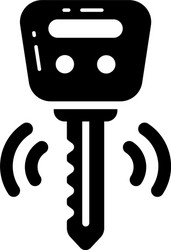 Fob key Royalty Free Vector Image - VectorStock