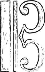 Alto Clef Vector Images (63)