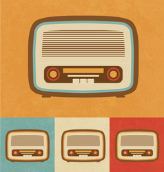 Retro icons Royalty Free Vector Image - VectorStock