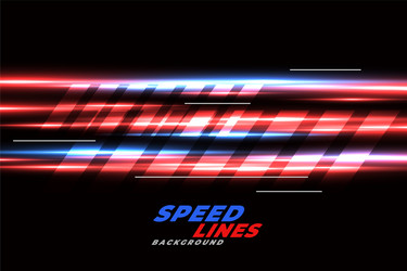 Blue sports background in speed effect style Vector Image