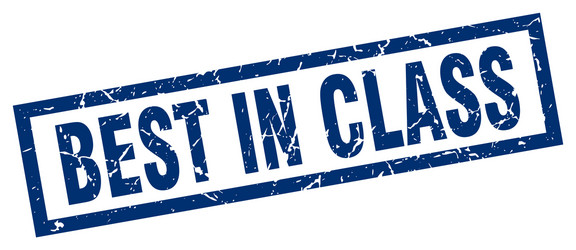 Best in class stamp Royalty Free Vector Image - VectorStock