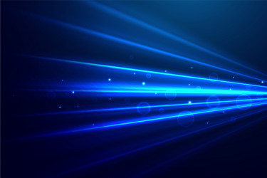 Blue speed motion lines background Royalty Free Vector Image
