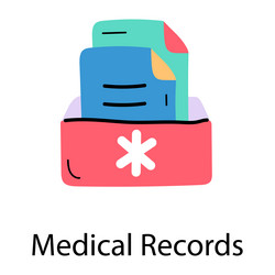 Record keeping Royalty Free Vector Image - VectorStock
