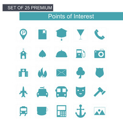 Poi Map Icon Vector Images (89)