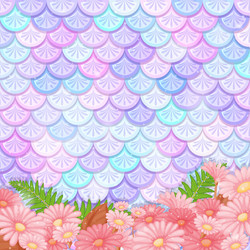 Pastel Mermaid Vector Images (over 2,500)