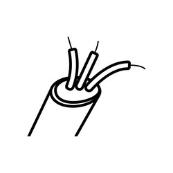 Cable logo Royalty Free Vector Image - VectorStock