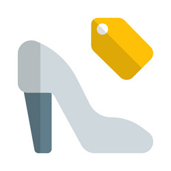 High heels comes with affordable price tag Vector Image