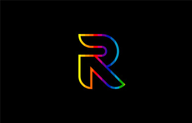 Rainbow Alphabet Letter Vector Images (over 11,000)