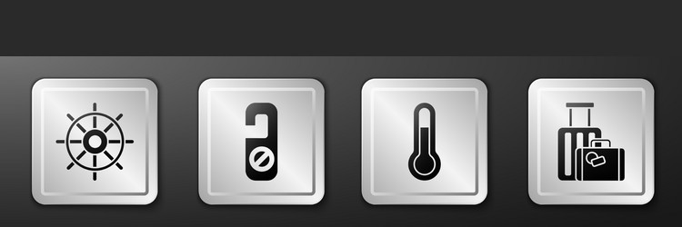 Isometric please do not disturb icon isolated Vector Image