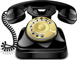 Phone red Royalty Free Vector Image - VectorStock