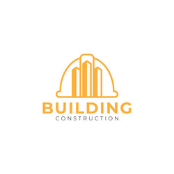 Structure construction logo design icon Royalty Free Vector