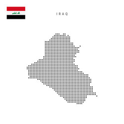 Iraq population map stick figures iraqi people Vector Image