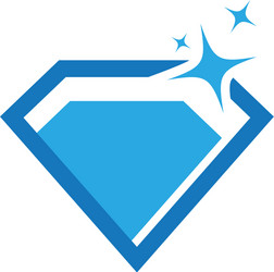 White superhero logo template Royalty Free Vector Image