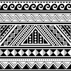 Hawaiian Triangle Tribal Patterns
