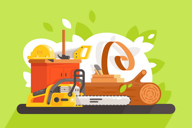 Hammer tool set cartoon Royalty Free Vector Image