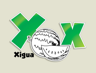 Food Alphabet Letter X Vector Images (over 330)