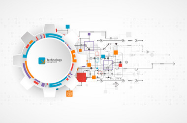 Abstract background technology theme Royalty Free Vector