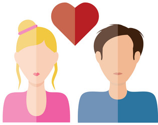 Thinking about love Royalty Free Vector Image - VectorStock