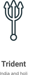Trident Outline Vector Images (over 1,100)