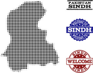 Sindh Pakistan Map Vector Images (over 190)